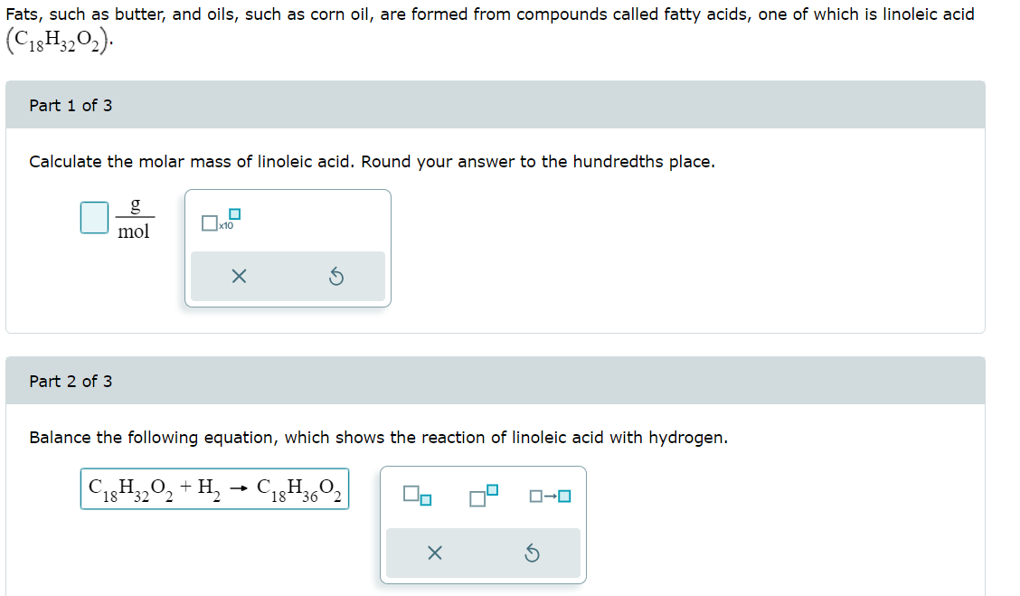 Solved C2H4+3O2→2CO2+2H2O Be sure each of your answer | Chegg.com