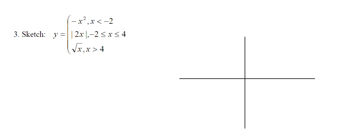 Solved y=⎝⎛−x2,x 45. Use the graph of f(x) | Chegg.com