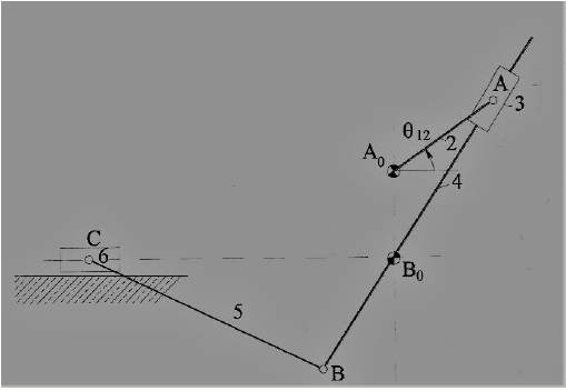 Solved For the mechanism shown in the figure, draw the | Chegg.com