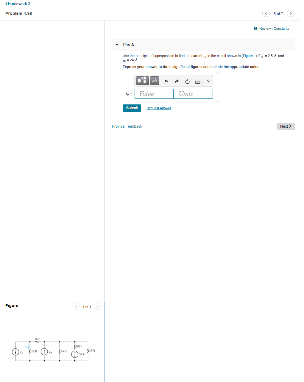 Solved A Review Constants Part A Use the principle of | Chegg.com