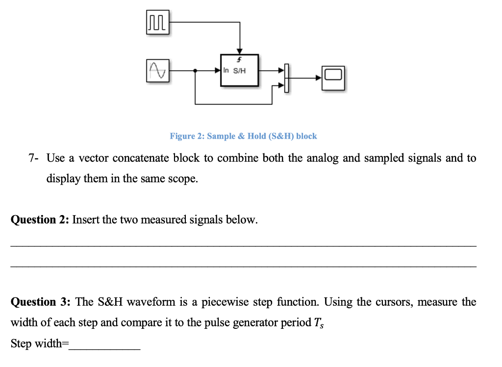 Solved II. Sampling Sampling an analog signal is the first | Chegg.com