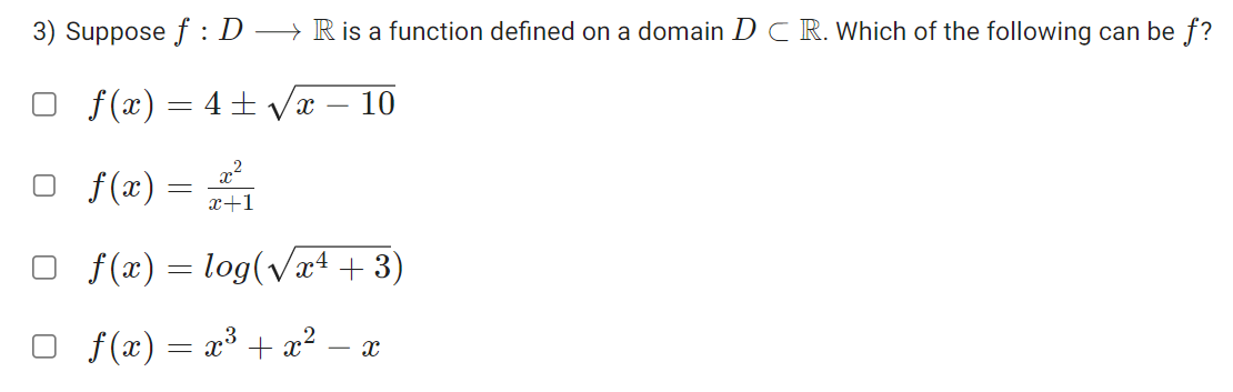 Solved Suppose f:DlongrightarrowR is a function defined on a | Chegg.com