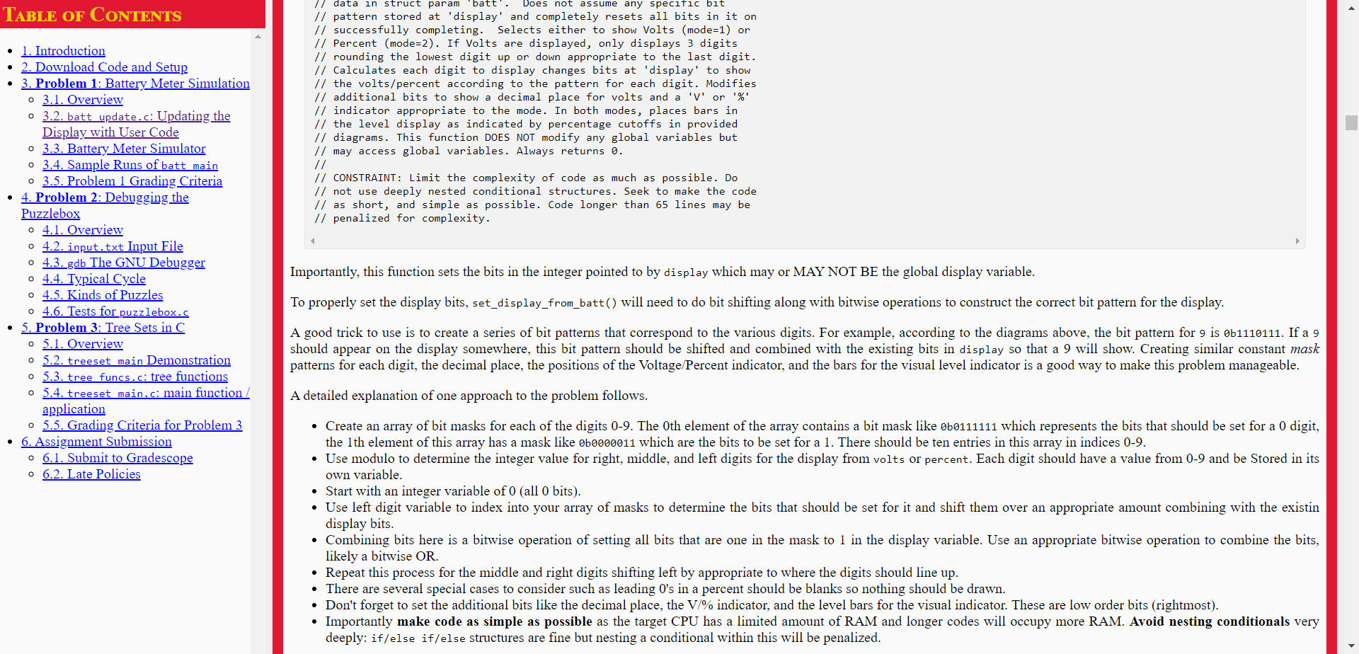 Solved TABLE OF ConTENTS - 1. Introduction - 2. Download | Chegg.com