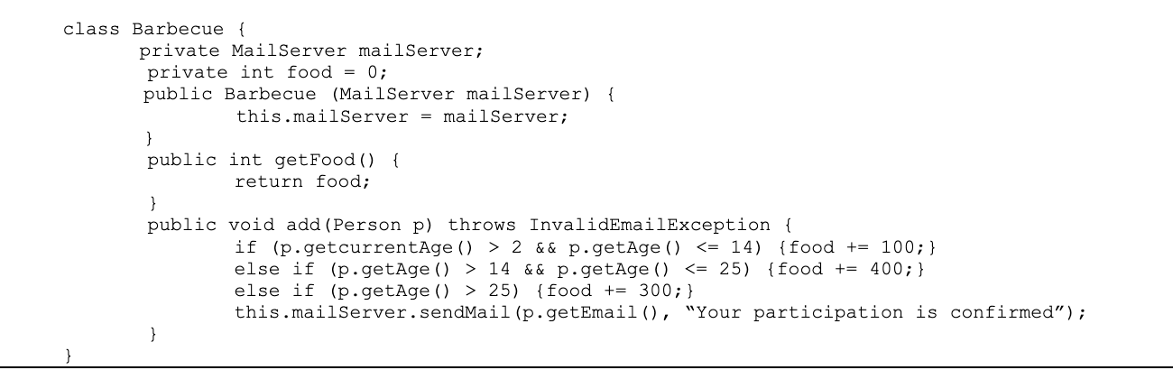 Solved Mock Write An Automated Test Using Junit And