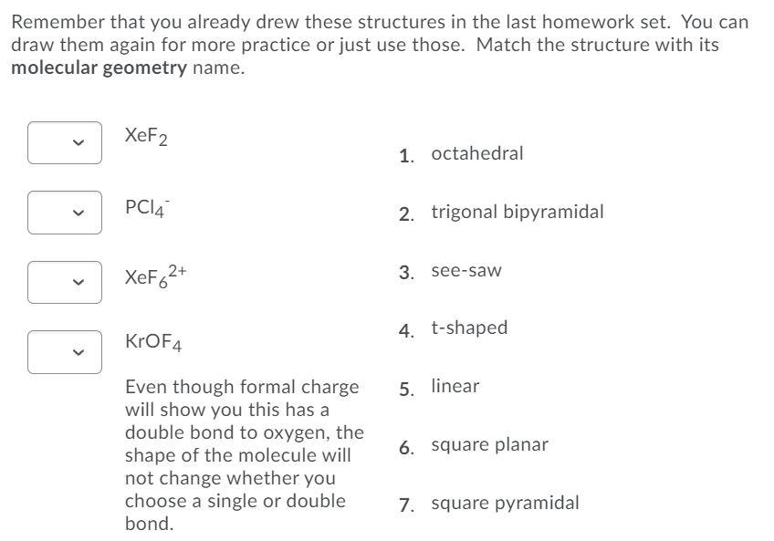 Solved All of these structures have double(s) or triple | Chegg.com