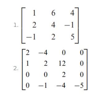 Solved How to find the inverse above matrix using | Chegg.com