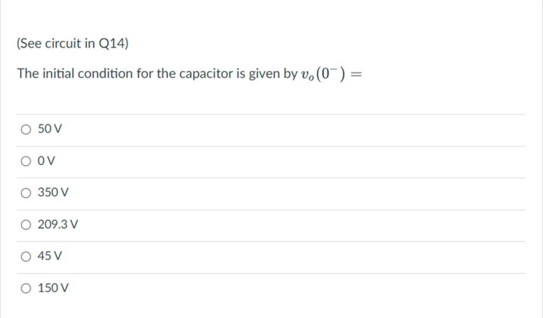 Solved Figure 4: For Questions Q14-Q17: Consider the circuit | Chegg.com