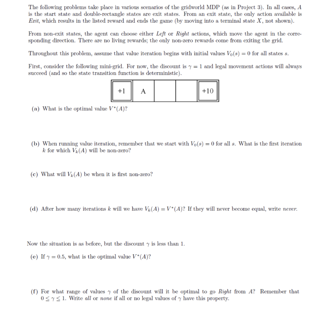 The following problems take place in various | Chegg.com