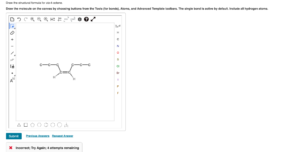 Solved CH3 Ht CH3 -C=CH-CH2 – CH3 + HOH Draw the molecule on | Chegg.com