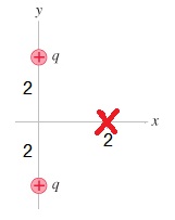 Solved Calculate the electric potential (voltage) at the | Chegg.com