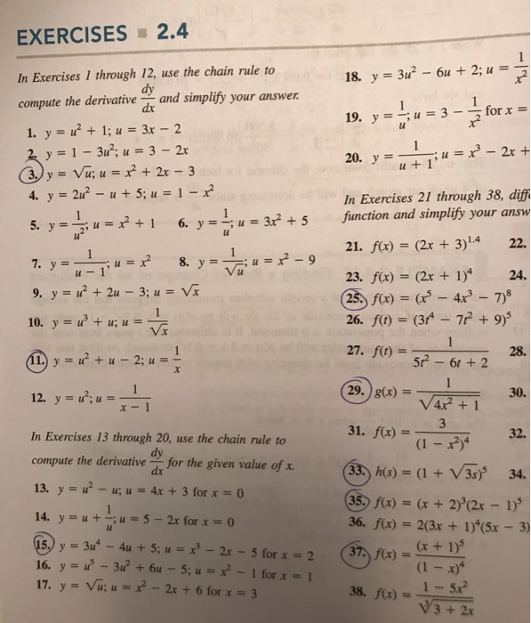 Solved EXERCISES 21 In Exercises 1 through 12, compute the | Chegg.com