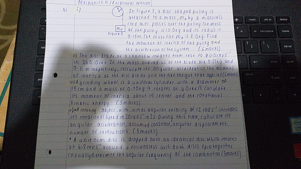 Solved can you help me answer questions 4)i),ii),iii)and | Chegg.com