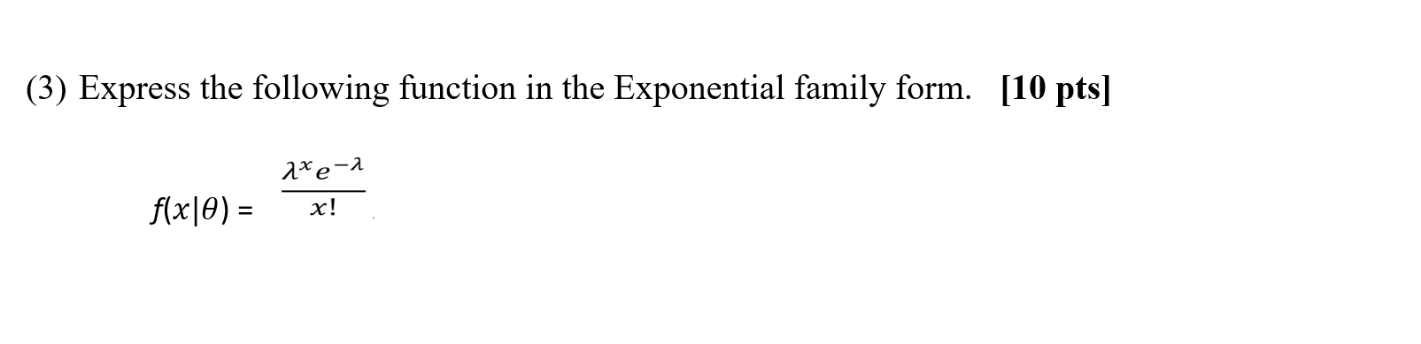 Solved (3) Express the following function in the Exponential | Chegg.com