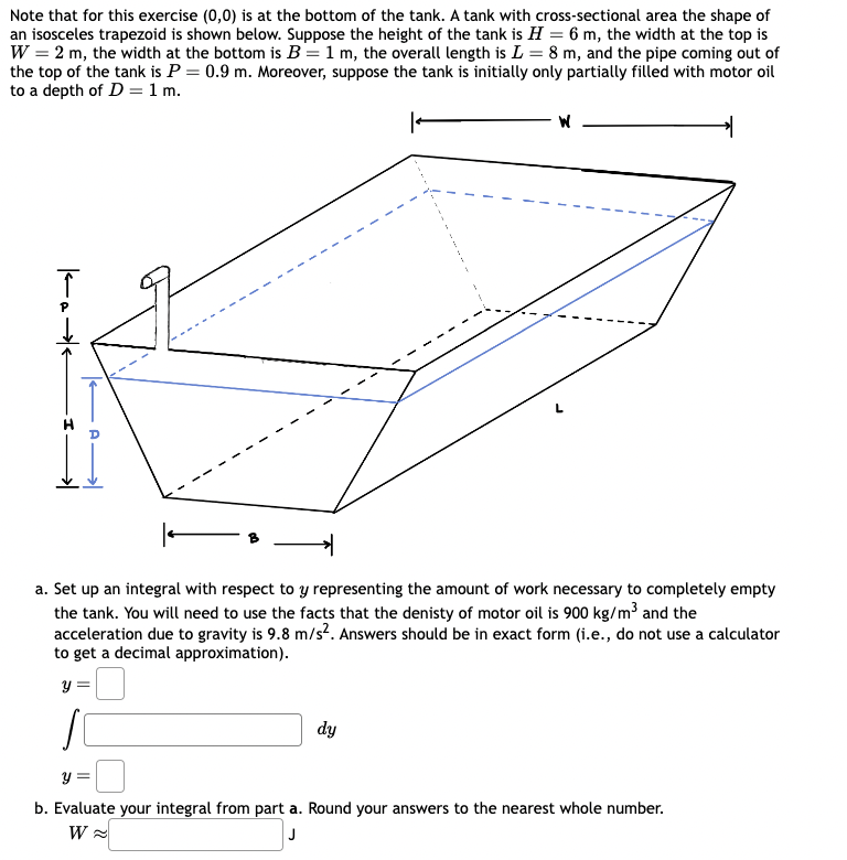 Solved Note that for this exercise (0,0) is at the bottom of | Chegg.com
