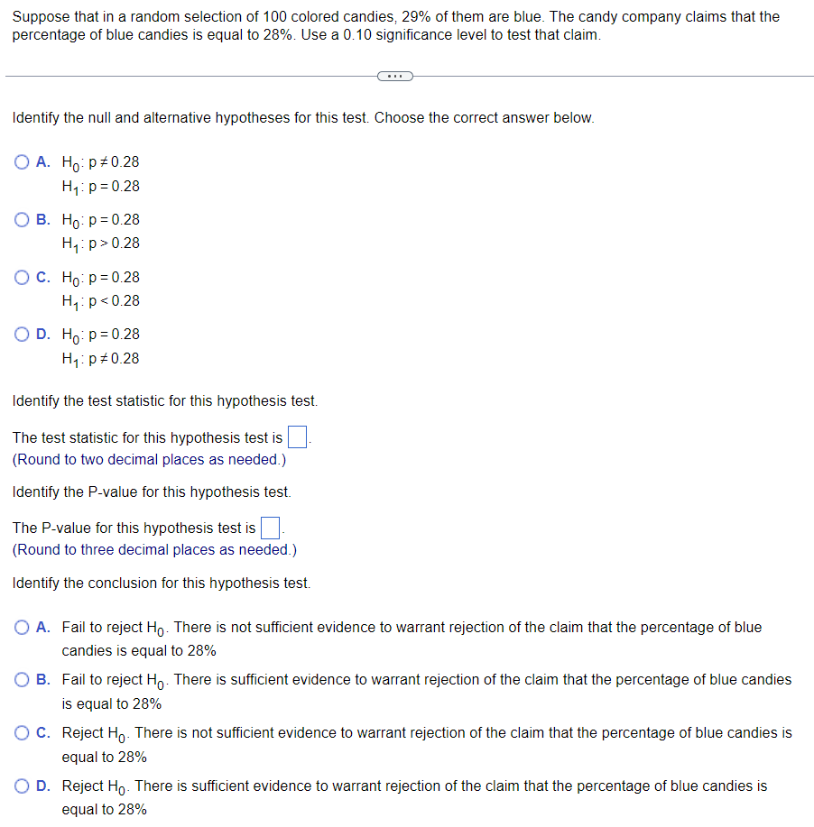 Solved Suppose that in a random selection of 100 colored | Chegg.com