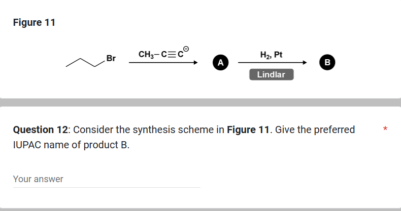 Solved Figure 11Question 12: Consider the synthesis scheme | Chegg.com