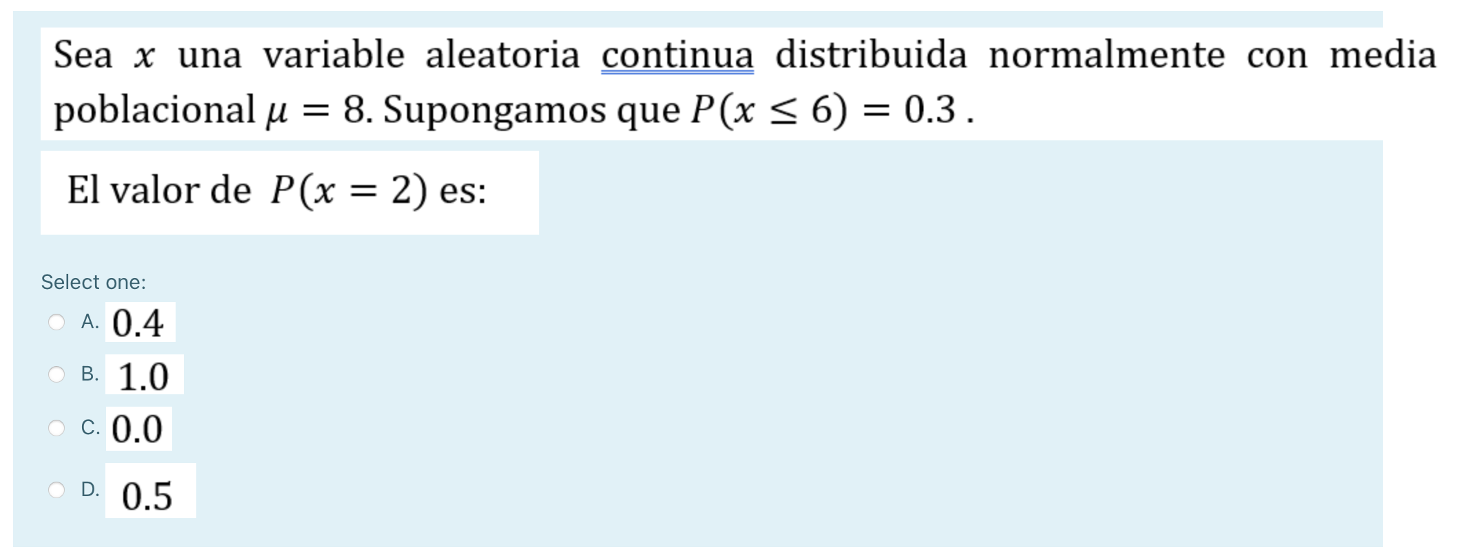 Solved Let x be a normally distributed continuous random | Chegg.com