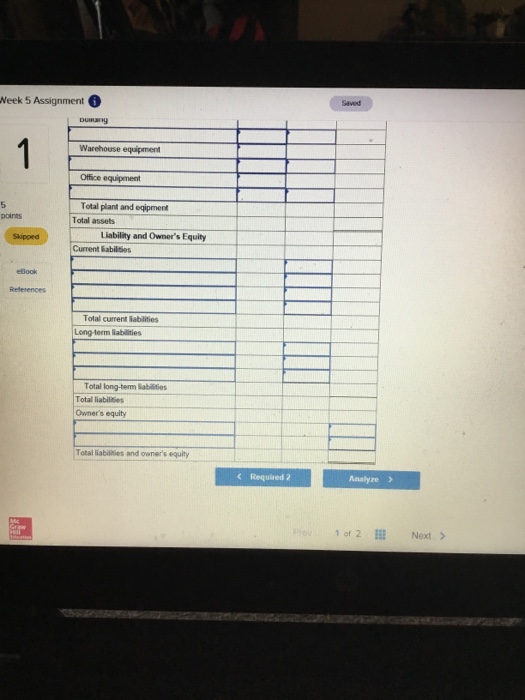 Solved eek 5 Assignment Saved Help Save&Exit Good to Go Auto | Chegg.com