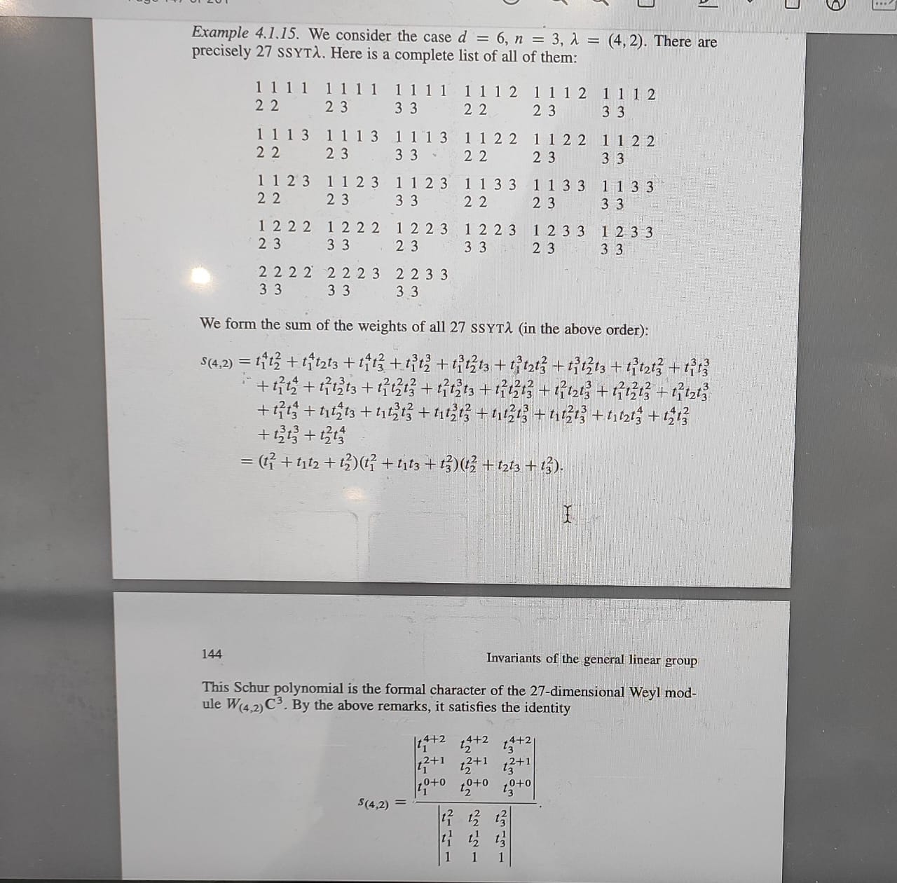Solved . By following example 4.1.15 given in the image | Chegg.com