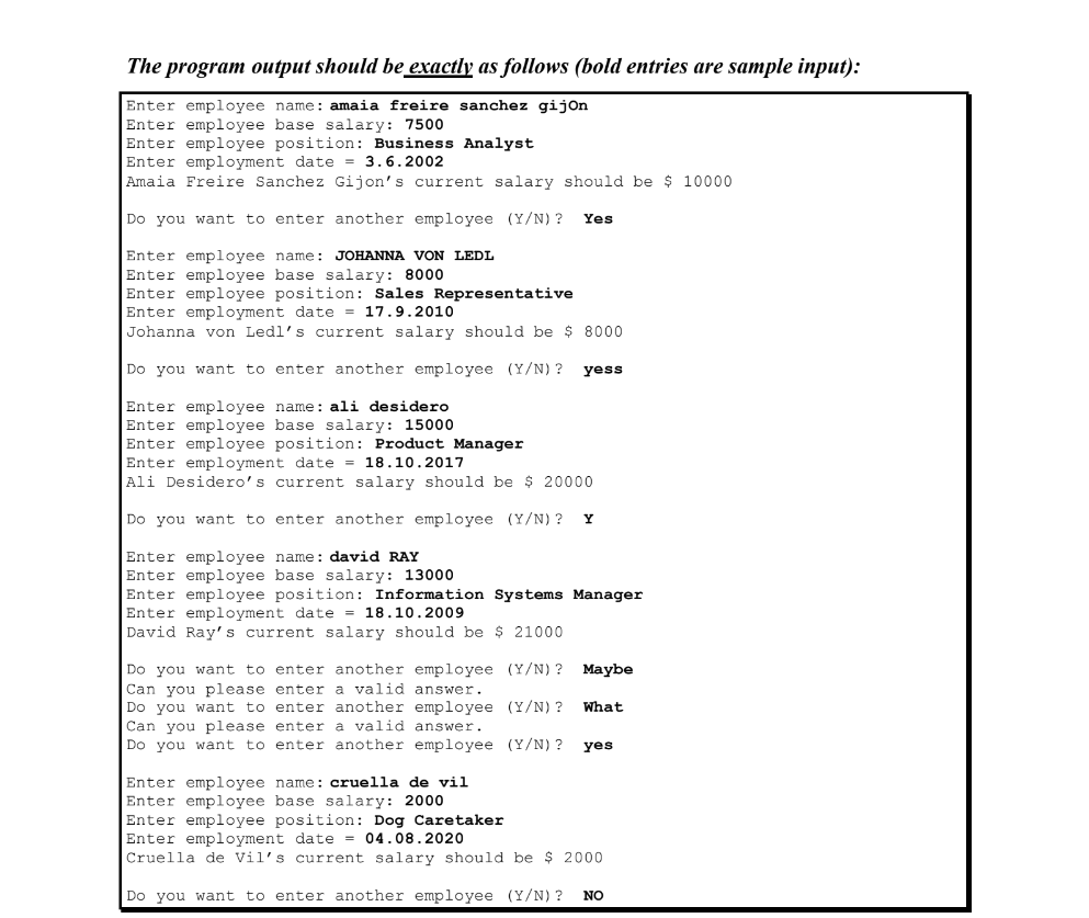 Solved Write a Python program to calculate and report | Chegg.com