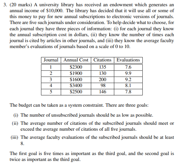 Solved (a) Define the set of decision variables and the | Chegg.com