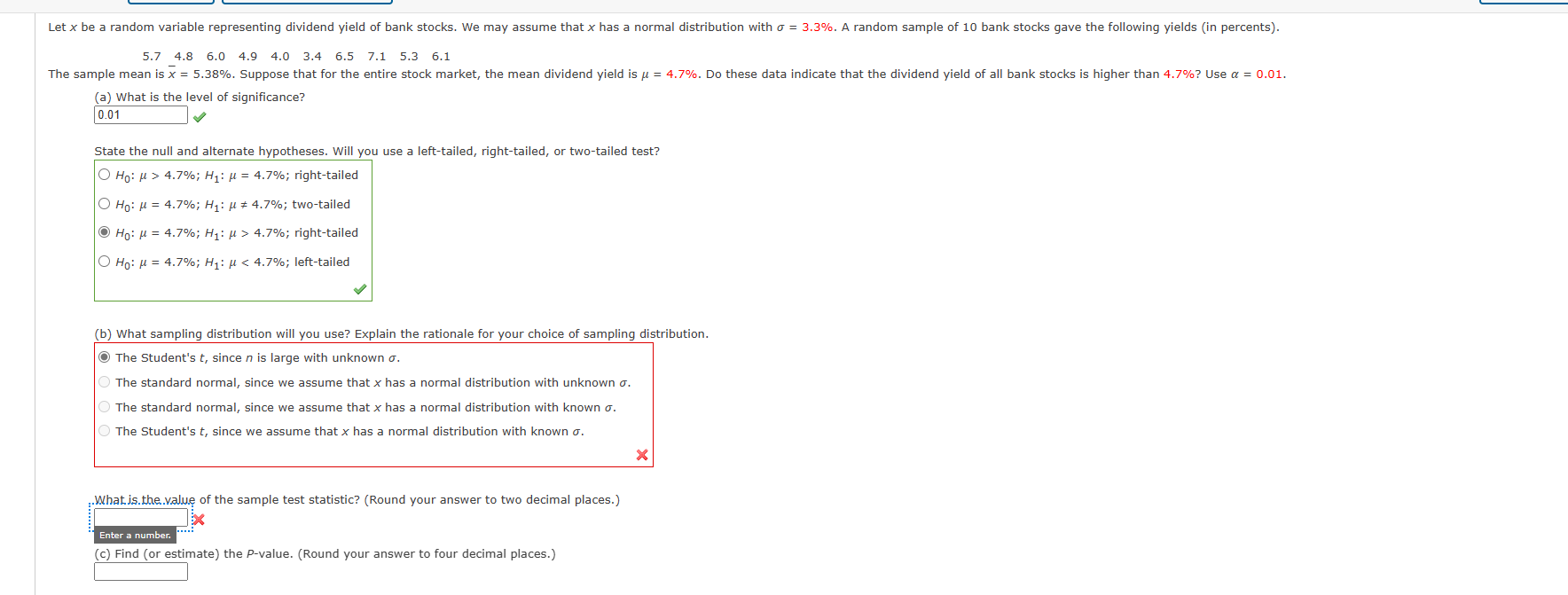 Solved Sketch the sampling distribution and show the area | Chegg.com