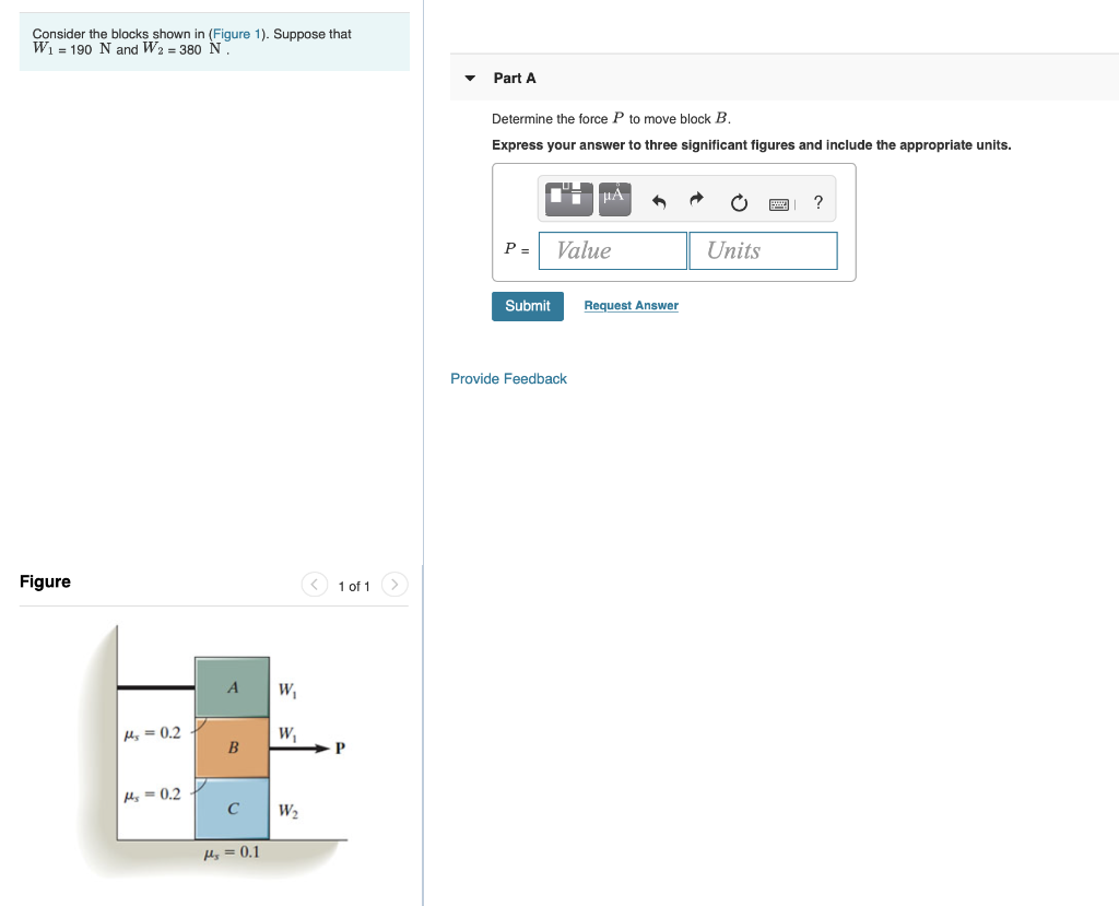 Solved Consider the blocks shown in (Figure 1). Suppose that | Chegg.com