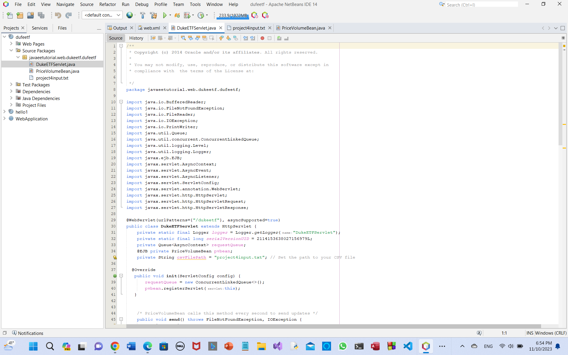 Solved (7) dufeetf Web Pages Source Packages | Chegg.com