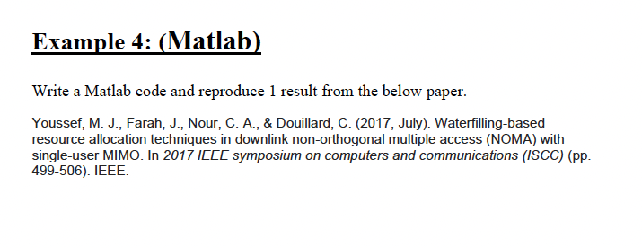Solved Write A Matlab Code And Reproduce 1 Result From The 1174