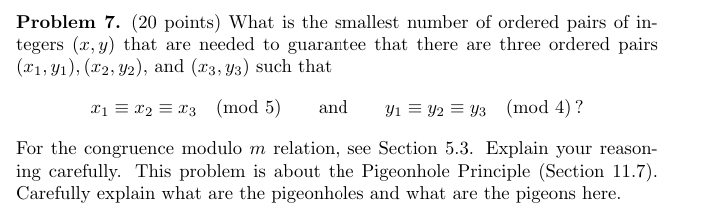 Solved Problem 7. (20 ﻿points) ﻿What is ﻿the smallest number | Chegg.com