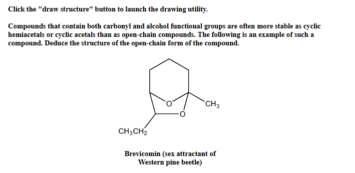 Solved Click the "draw structure" button to launch the | Chegg.com