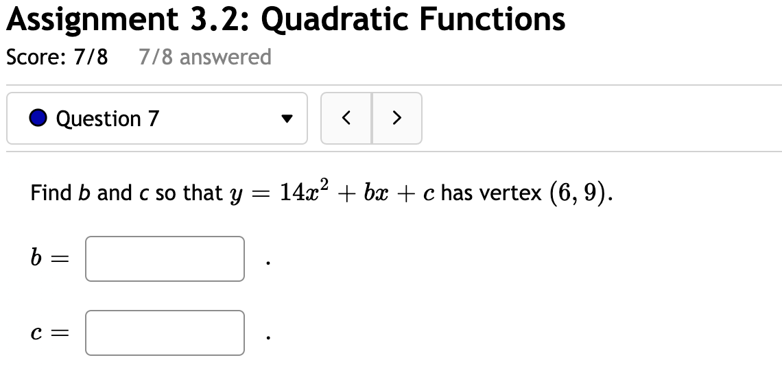Solved Assignment 3.8: Inverses and Radical Functions Score: | Chegg.com