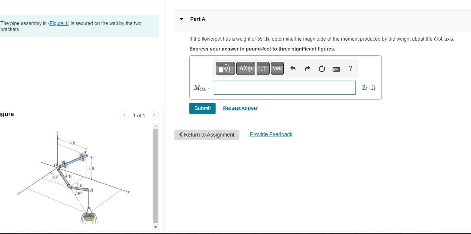 Solved Express the individual components to three | Chegg.com