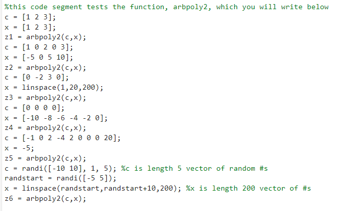 Solved c) Where indicated in the script below, write a | Chegg.com
