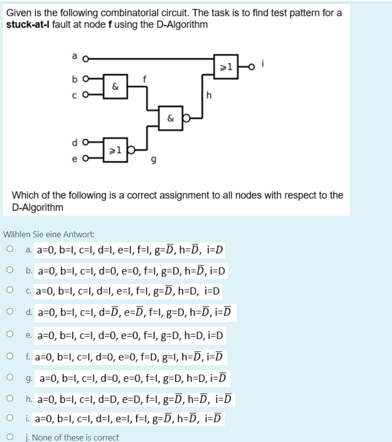 Solved Given is the following combinatorial circuit. The | Chegg.com
