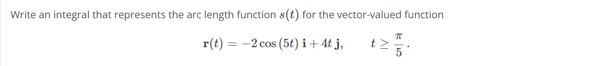 Solved Write an integral that represents the arc length | Chegg.com