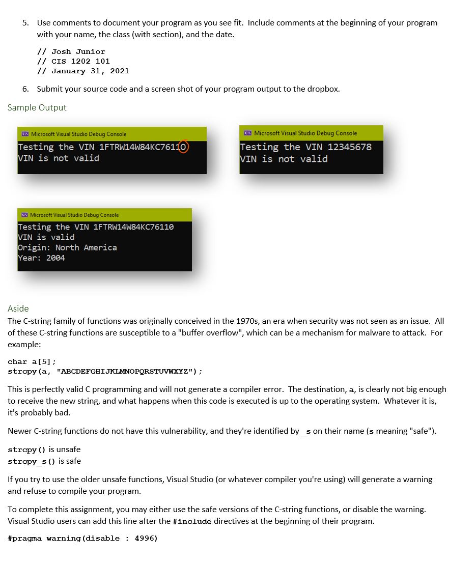 Solved Please see my requirements and my program bellow. My | Chegg.com