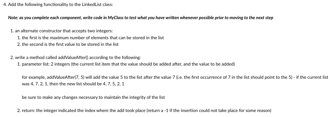 Lab 9a Below is the supporting files MyClass.java | Chegg.com
