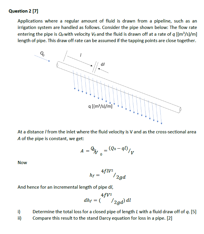Solved Question 2 [7] Applications where a regular amount of | Chegg.com