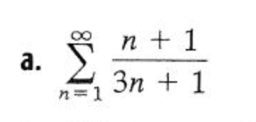 Solved ∑n=1∞3n+1n+1 | Chegg.com