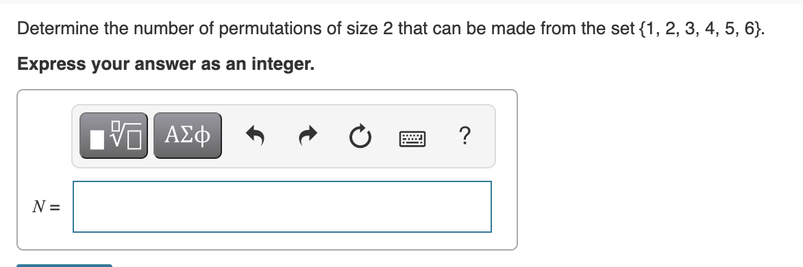 Solved Determine the number of permutations of size 2 that | Chegg.com