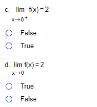 Solved Use the graph to determine if the statements are true | Chegg.com