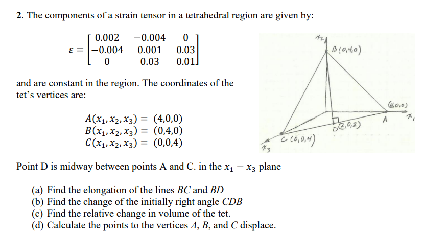 Solved Theory of Elasticity In order to solve the last part | Chegg.com