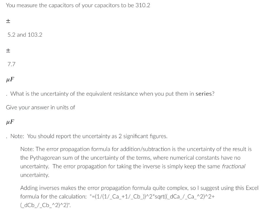 Solved The answer is 4.3 but I do not know how to solve | Chegg.com