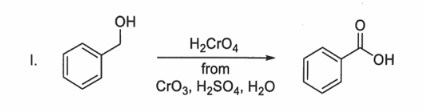 Solved OH H2CrO4 from CrO3, H2SO4, H20 HW1. Besides being | Chegg.com