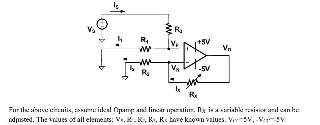 Solved Find the voltage equation for Vp Find the gain | Chegg.com