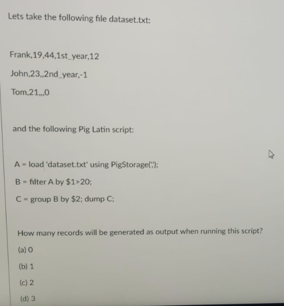 Solved Lets take the following file dataset.txt: Frank, | Chegg.com