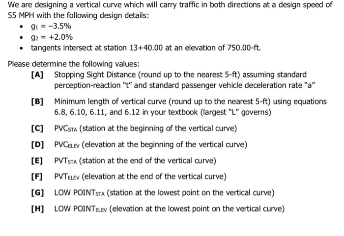 Please calculate the Intersection Sight Distances | Chegg.com