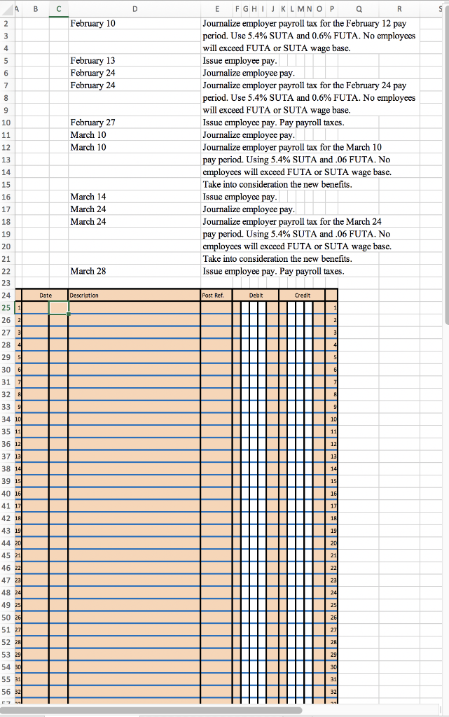 Continuing Payroll Project: Prevosti Farms | Chegg.com