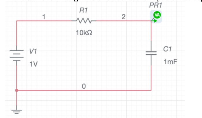 Solved For the following circuit, What is the time constant | Chegg.com
